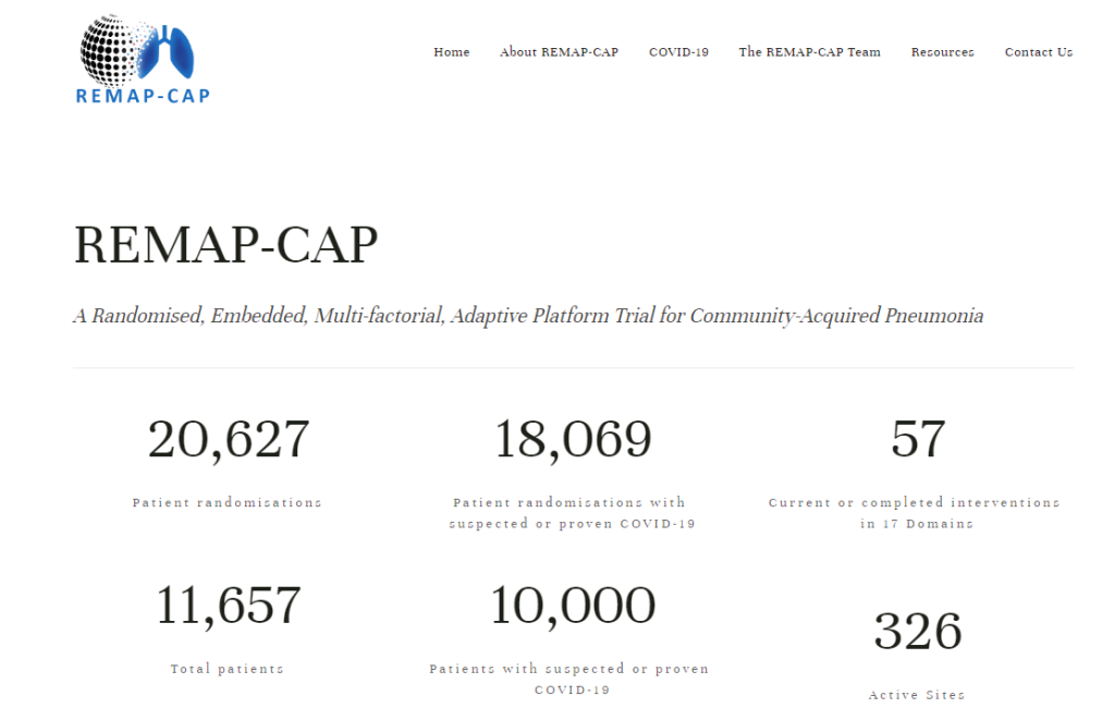 コロナ患者の登録が1万名に達成したとの朗報（REMAP-CAP グローバルより） – REMAP-CAP Japan